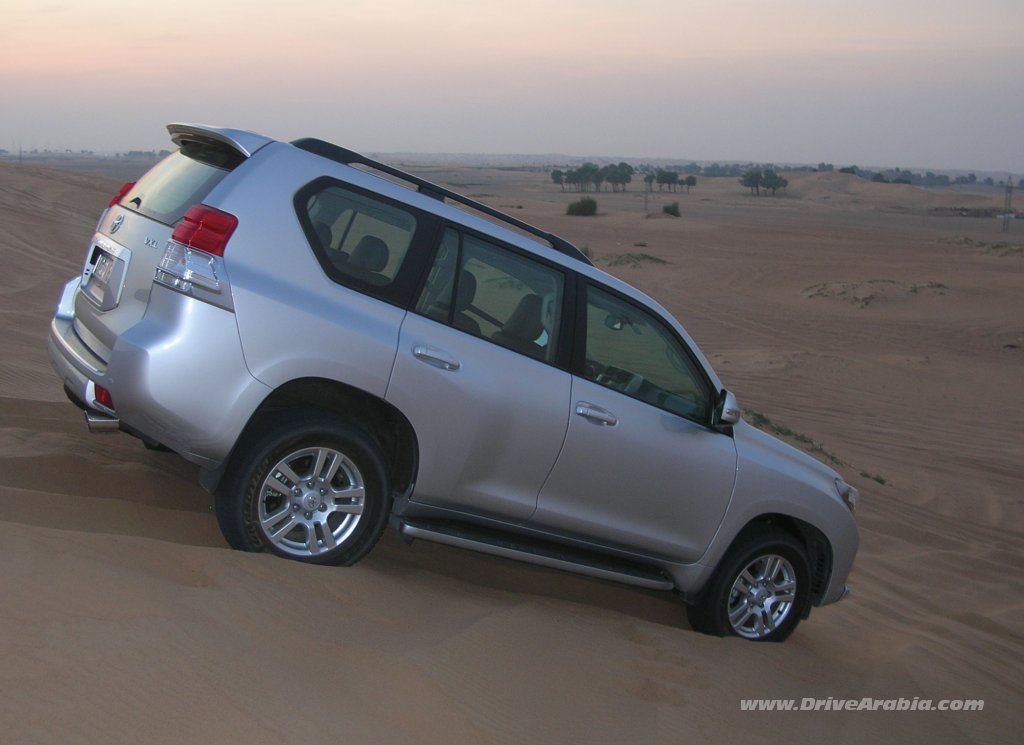 2010 Toyota Prado exclusive desert road test | DriveArabia