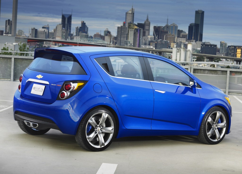 Chevrolet Aveo 2011 concept hatchback debuts | DriveArabia