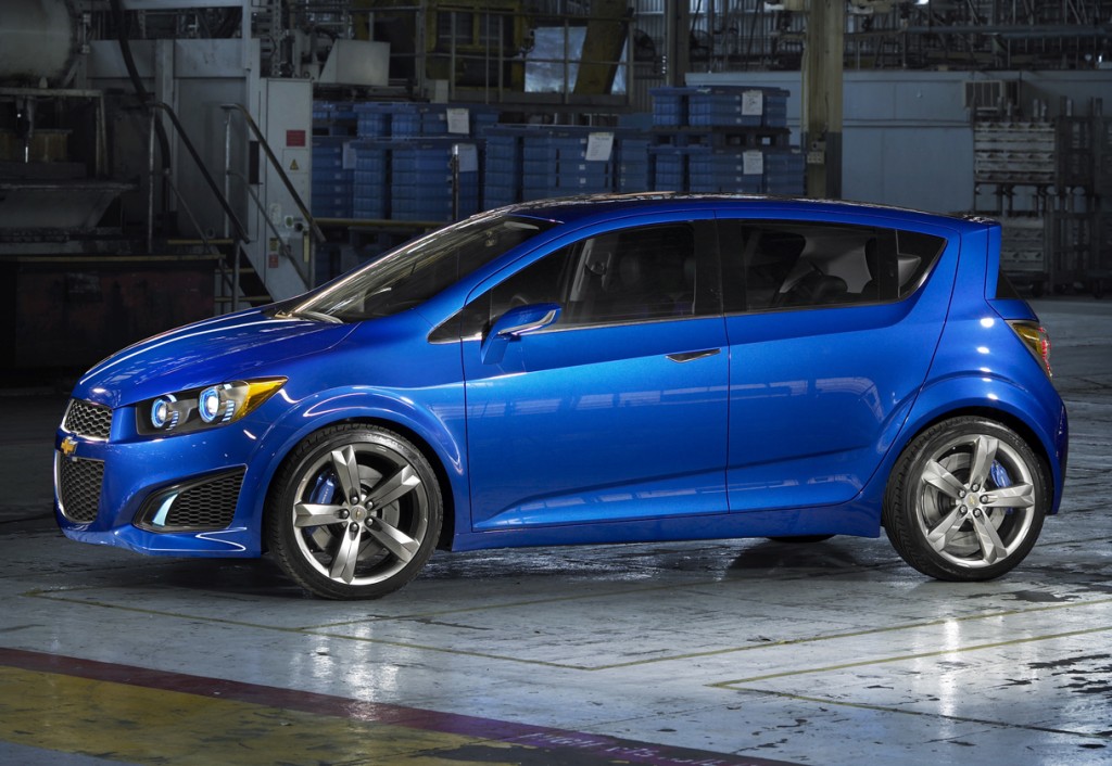 Chevrolet Aveo 2011 concept hatchback debuts | DriveArabia