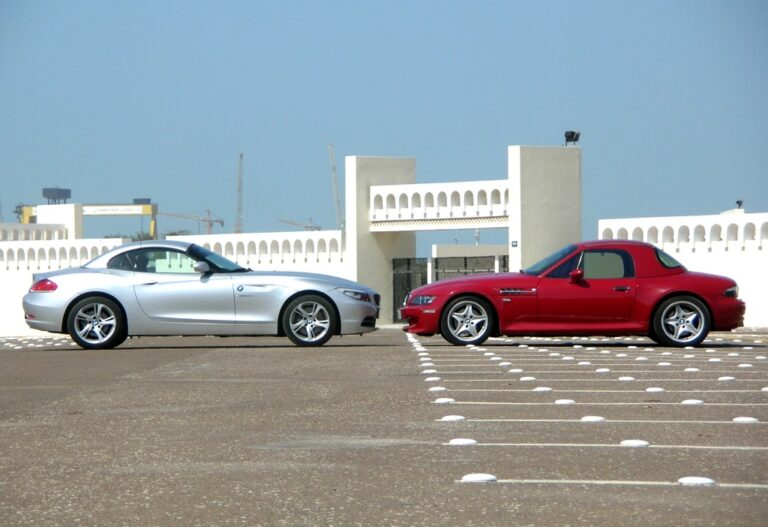 Comparo: 2010 BMW Z4 vs 2000 BMW Z3 M Roadster | Drive Arabia