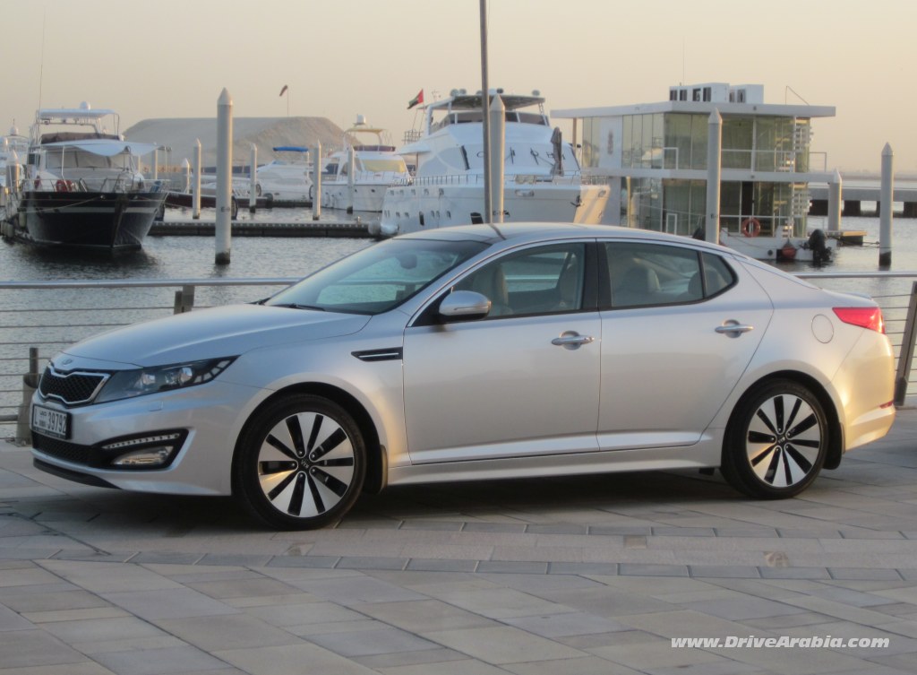 First drive: Kia Optima 2011 in the UAE | DriveArabia