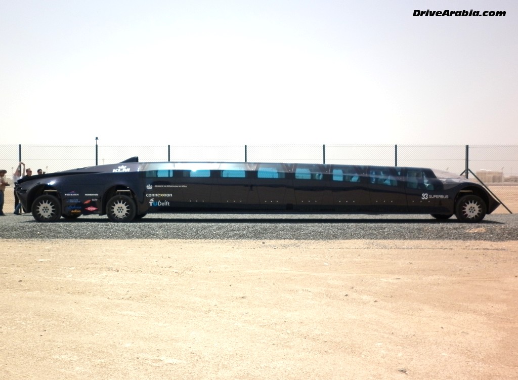 Electric Superbus tours Abu Dhabi and Dubai | DriveArabia