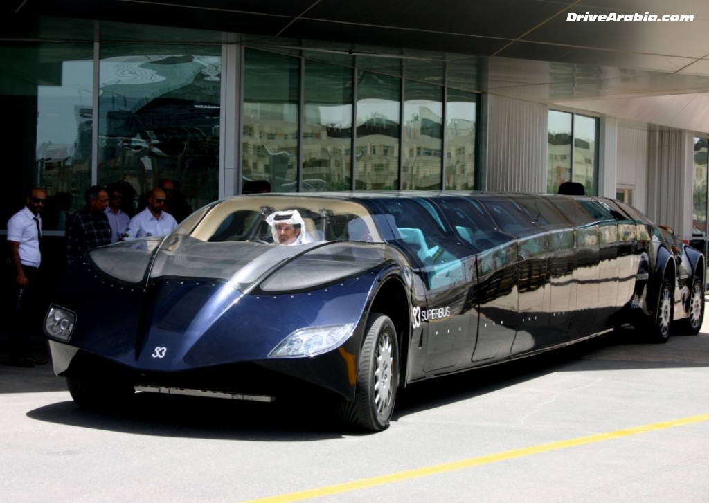 Electric Superbus tours Abu Dhabi and Dubai | DriveArabia