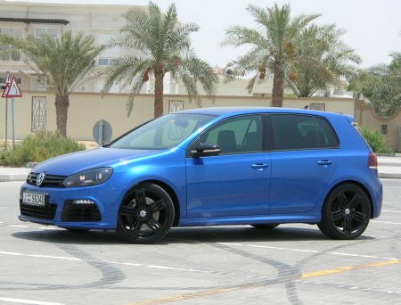 So we got a 2011 VW Golf R with DCC – DriveArabia UAE, KSA & GCC