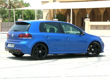 So we got a 2011 VW Golf R with DCC – DriveArabia UAE, KSA & GCC