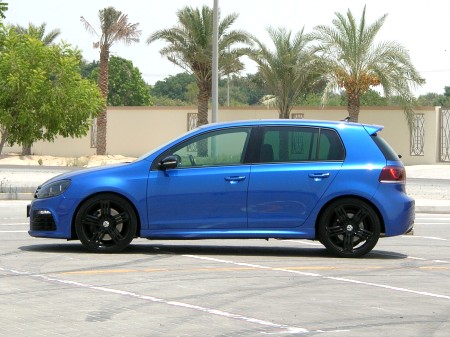 So we got a 2011 VW Golf R with DCC – DriveArabia UAE, KSA & GCC