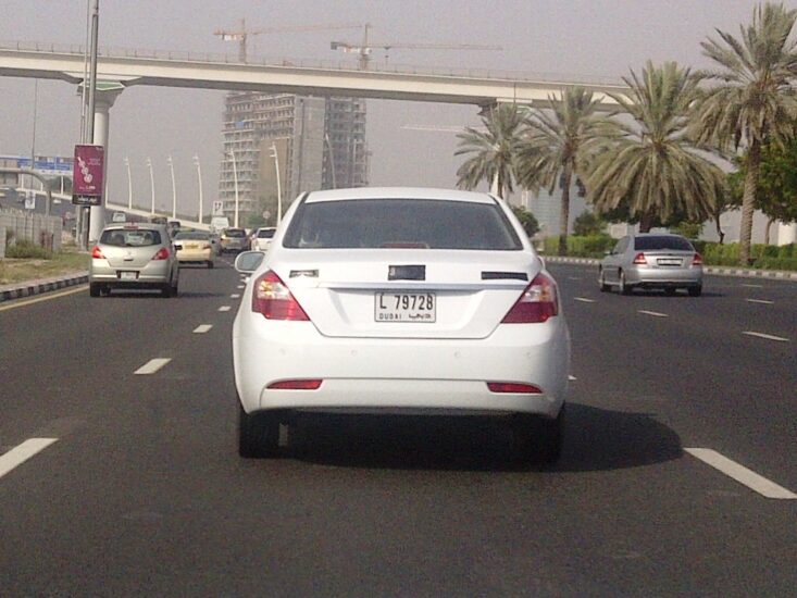 Geely Emgrand EC718 caught testing in Dubai | DriveArabia