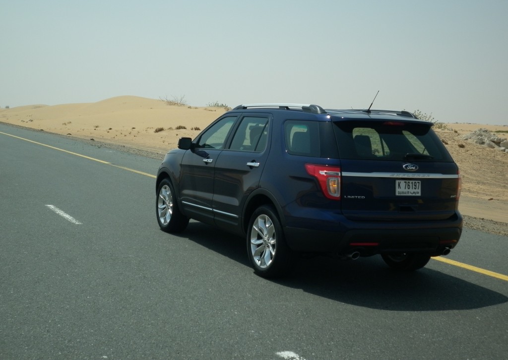 Economy test: 2012 Ford Explorer around the UAE | Drive Arabia