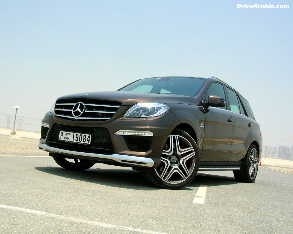So we got a 2012 Mercedes-Benz ML 63 AMG | DriveArabia