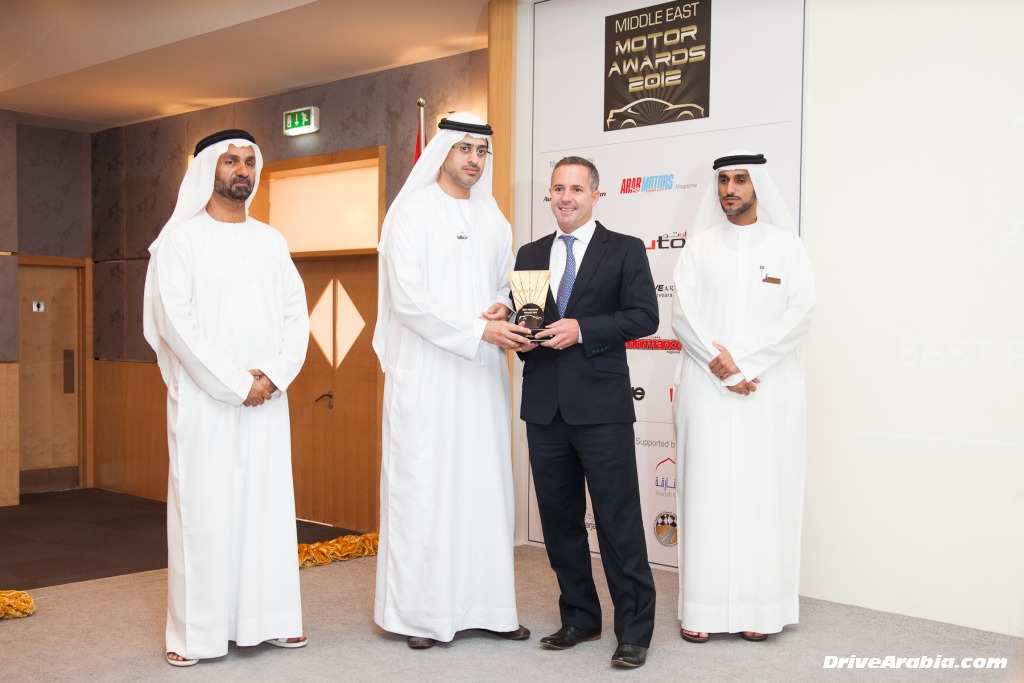 2012 Middle East Motor Awards winners at Sharjah Expo | Drive Arabia