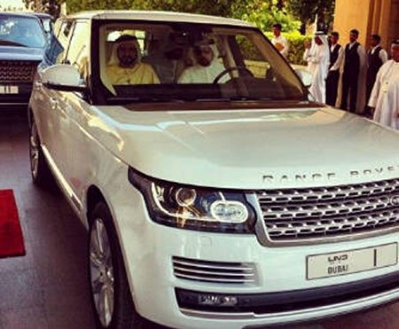 Sheikh Mohammed is first 2013 Range Rover customer in the world ...