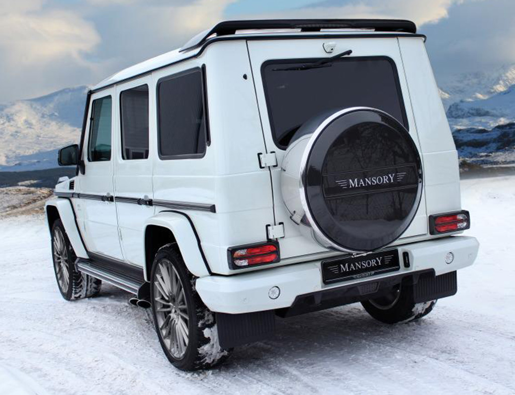 » 2013 Mercedes-Benz G-Class gets tuned by Mansory