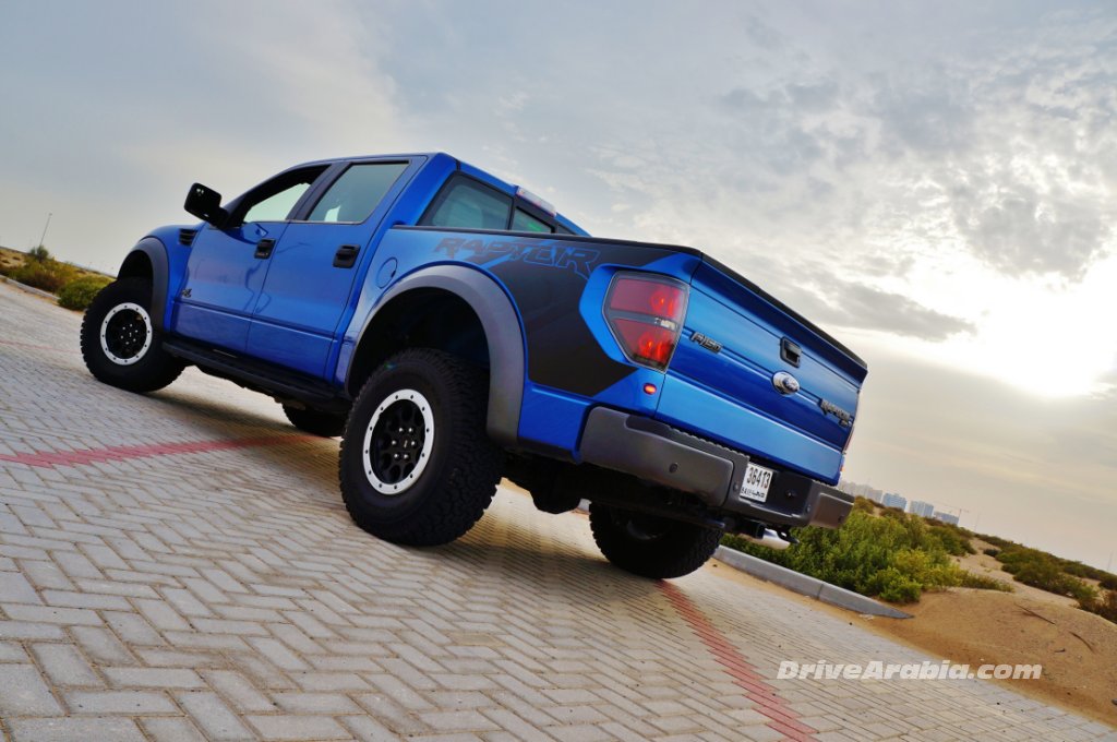 So we got a 2013 Ford F-150 SVT Raptor SuperCrew | Drive Arabia
