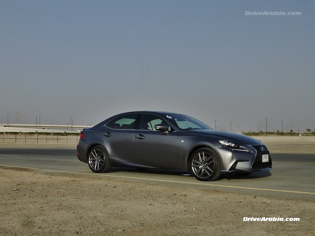 First drive: 2014 Lexus IS 350 F-Sport in the UAE | Drive Arabia