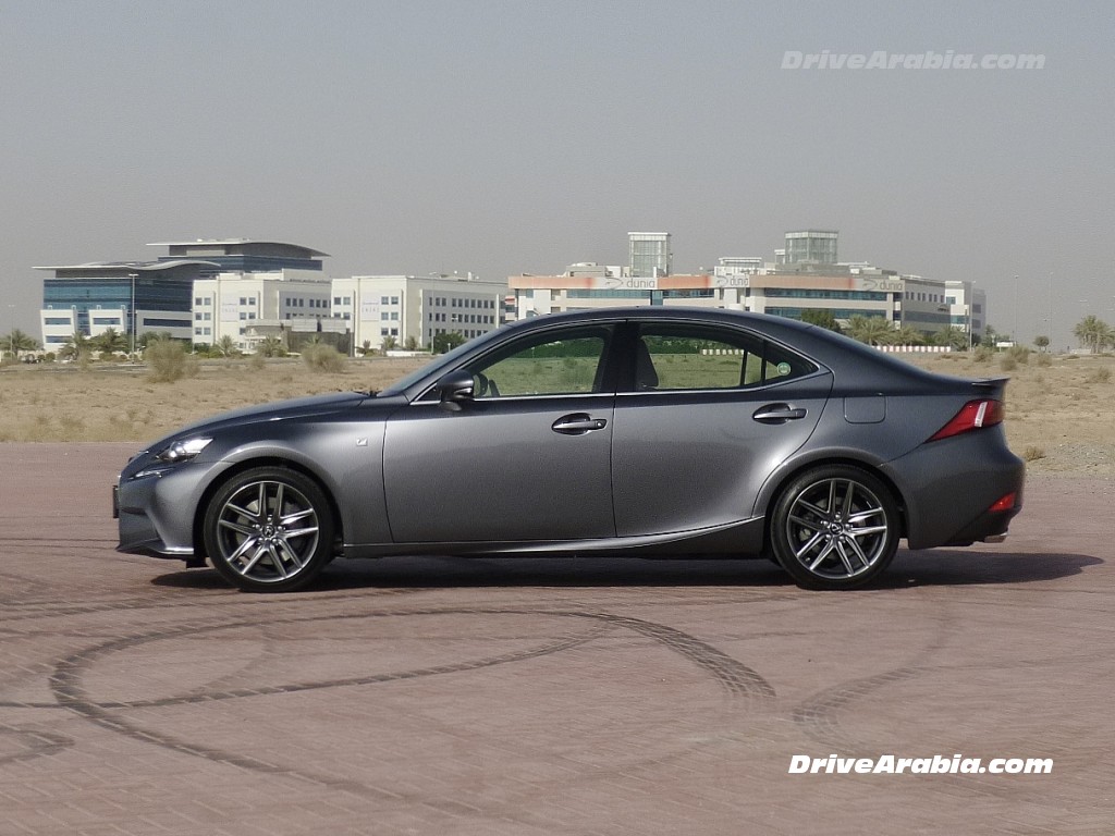 First drive: 2014 Lexus IS 350 F-Sport in the UAE | Drive Arabia