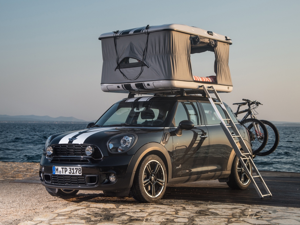 Mini shows off cheesy camping concepts for Countryman | Drive Arabia