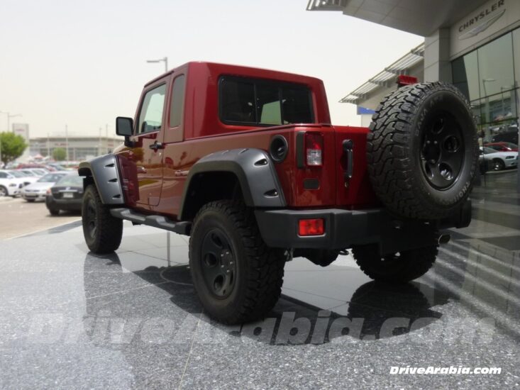 Dealer-modified 2013 Jeep Wrangler models in UAE | DriveArabia