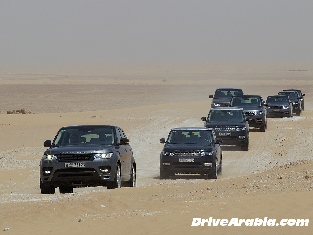 First drive: 2014 Range Rover Sport in the UAE | DriveArabia