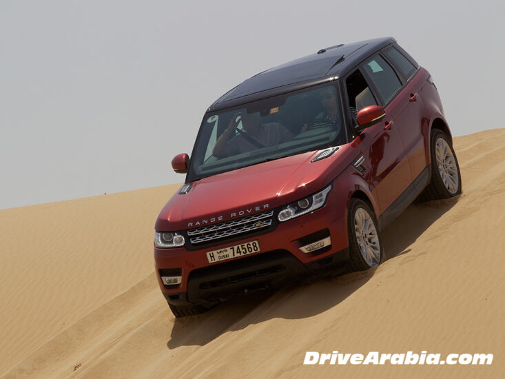 First drive: 2014 Range Rover Sport in the UAE | DriveArabia