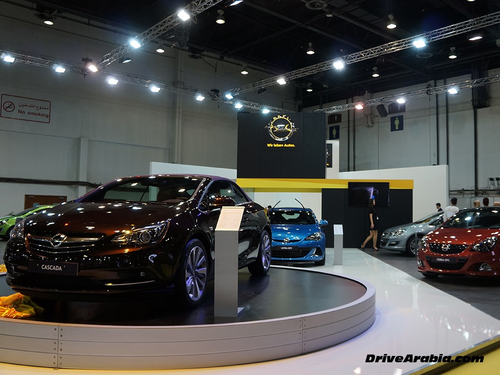 Opel Cascada and Insignia OPC launched at Dubai Motor Show | DriveArabia