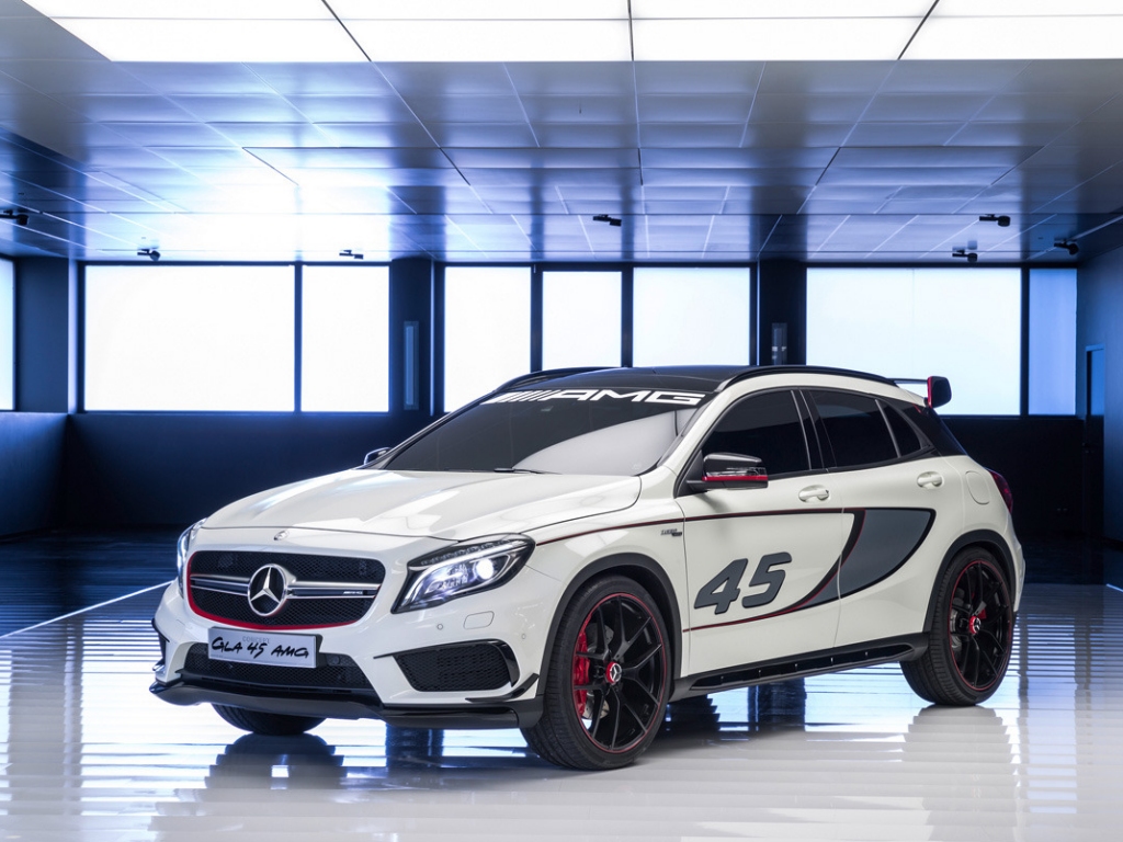 Mercedes-Benz GLA 45 AMG shown off in concept form | DriveArabia