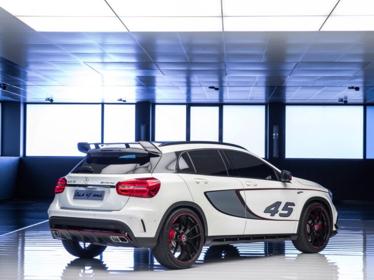 Mercedes-Benz GLA 45 AMG shown off in concept form | DriveArabia
