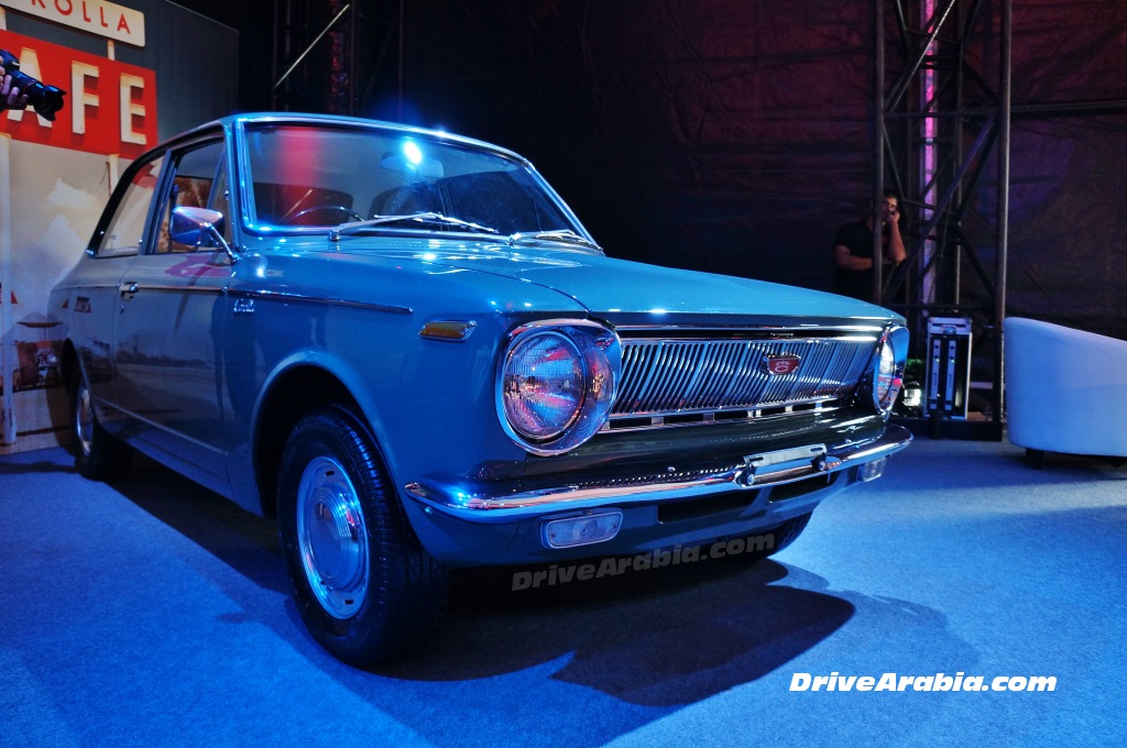 1966 Toyota Corolla on display in Dubai | DriveArabia