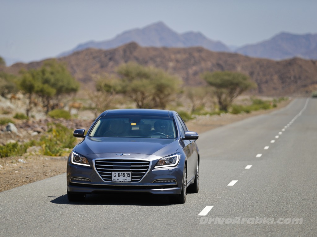 First drive: 2015 Hyundai Genesis in the UAE | Drive Arabia