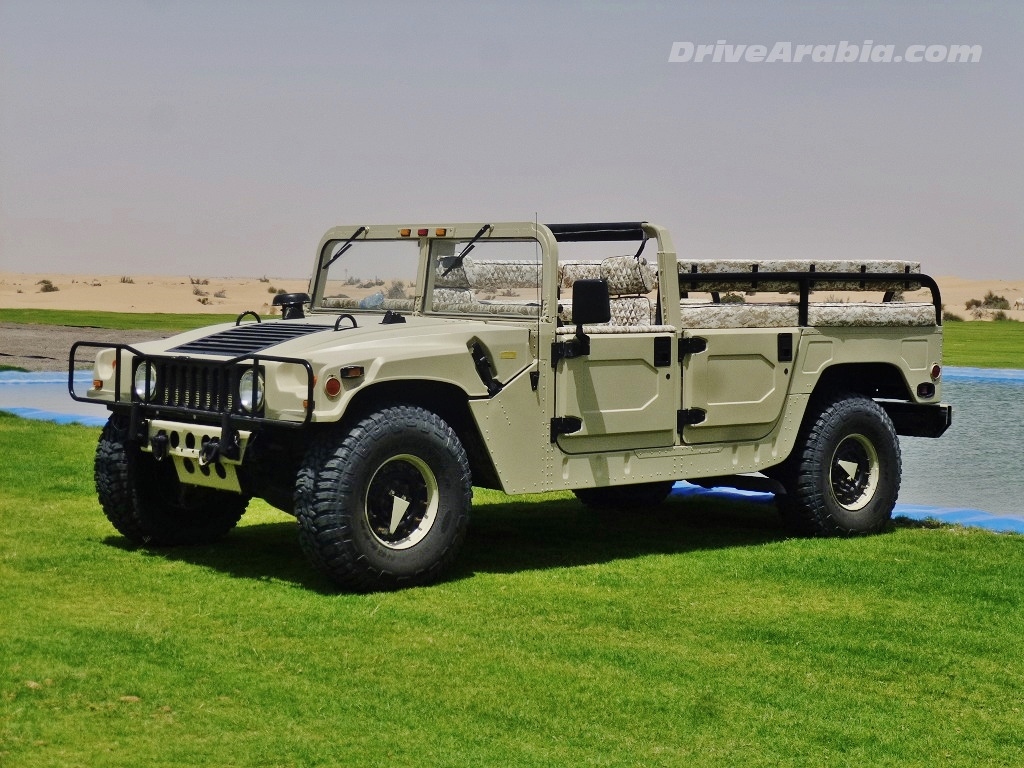 Military-spec Humvee troop-carrier gets second life in Dubai | DriveArabia