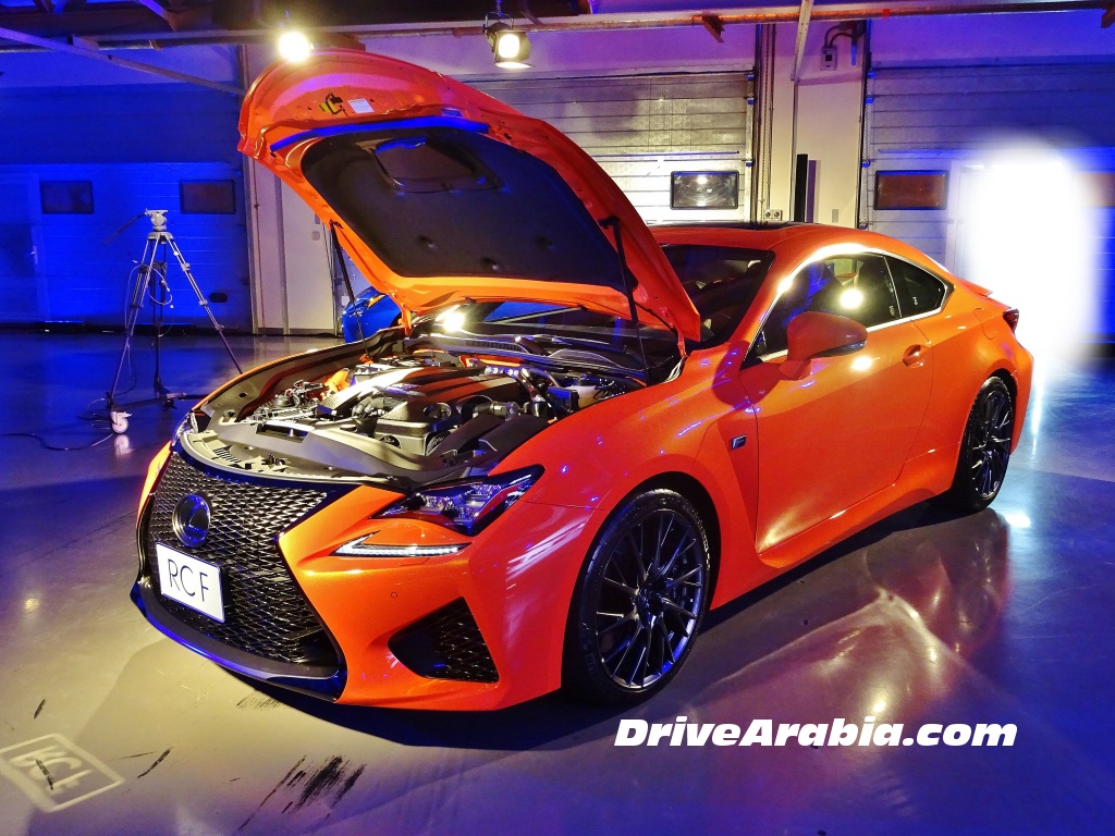 First drive: 2015 Lexus RC 350 and RC F Coupe in the UAE | DriveArabia