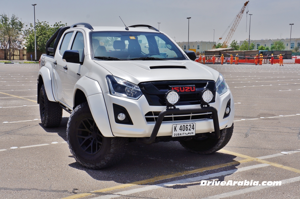 So we got a 2017 Isuzu D-Max Arctic Trucks AT35 | DriveArabia