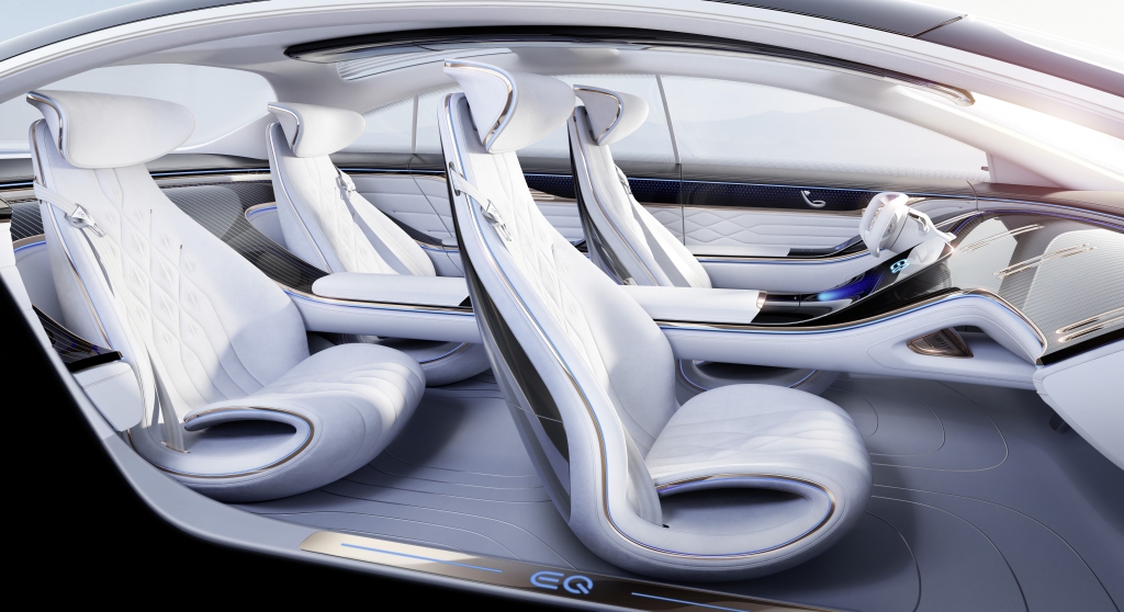 Electric Mercedes-Benz S-Class previewed with Vision EQS concept ...
