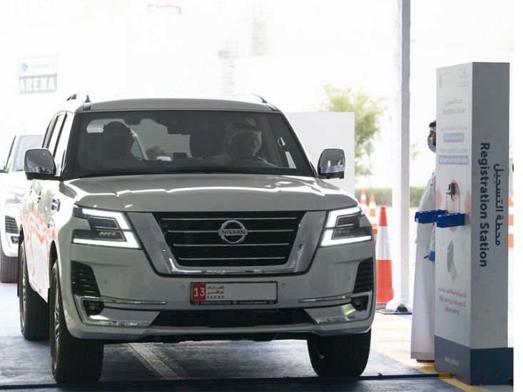 UAE sets up drive-thru coronavirus testing facility in Abu Dhabi ...