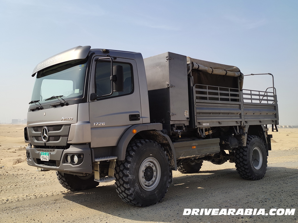 First drive: 2021 Mercedes-Benz Atego 1726 4×4 in the UAE | DriveArabia