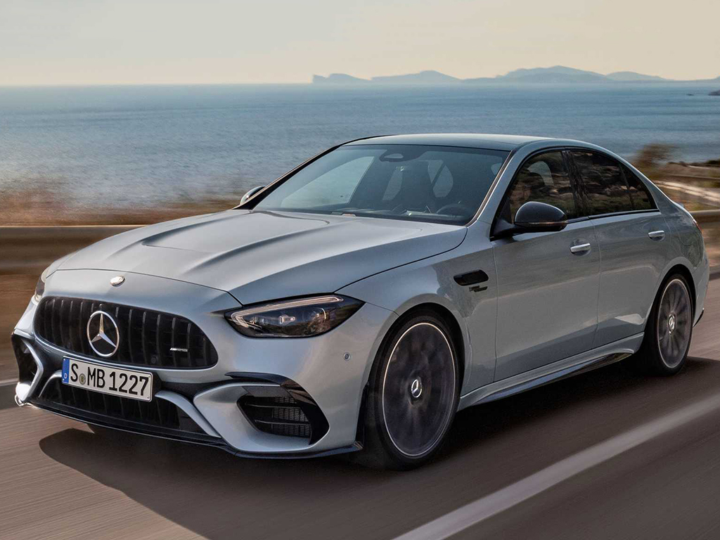 2023 Mercedes-AMG C63 loses 4 cylinders but gets more power | DriveArabia