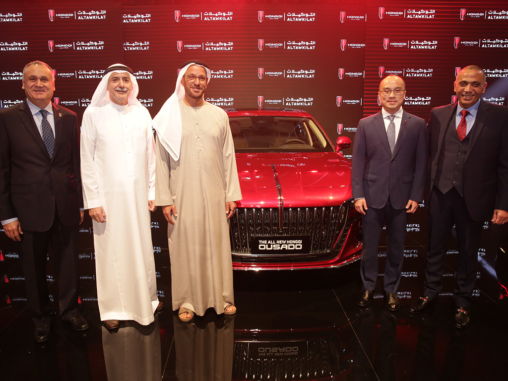 Hongqi has new UAE dealer ALTAWKILAT, launches all-new Ousado | DriveArabia