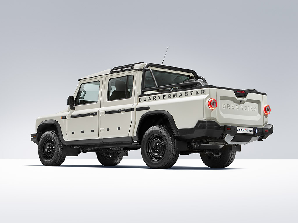 Ineos Grenadier Pickup revealed at Goodwood FoS | DriveArabia