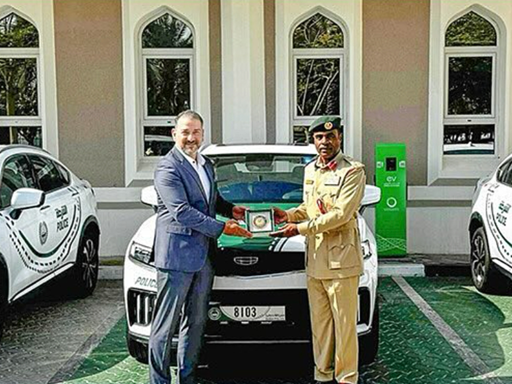 Geely Tugella joins the Dubai Police lineup | DriveArabia