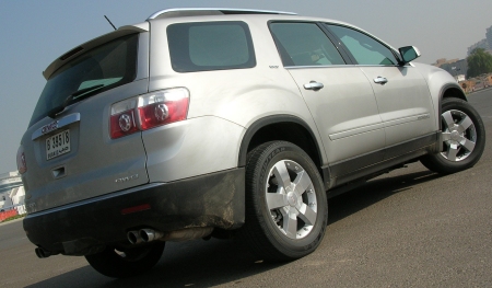 So our GMC Acadia gets very dirty | DriveArabia
