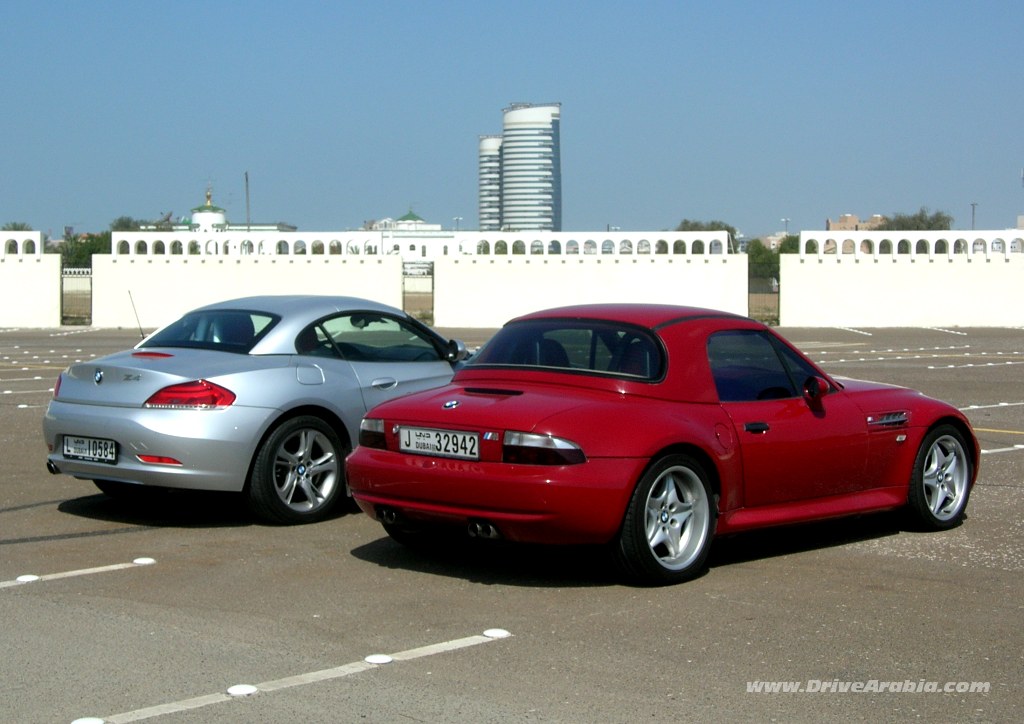Comparo: 2010 BMW Z4 vs 2000 BMW Z3 M Roadster | DriveArabia