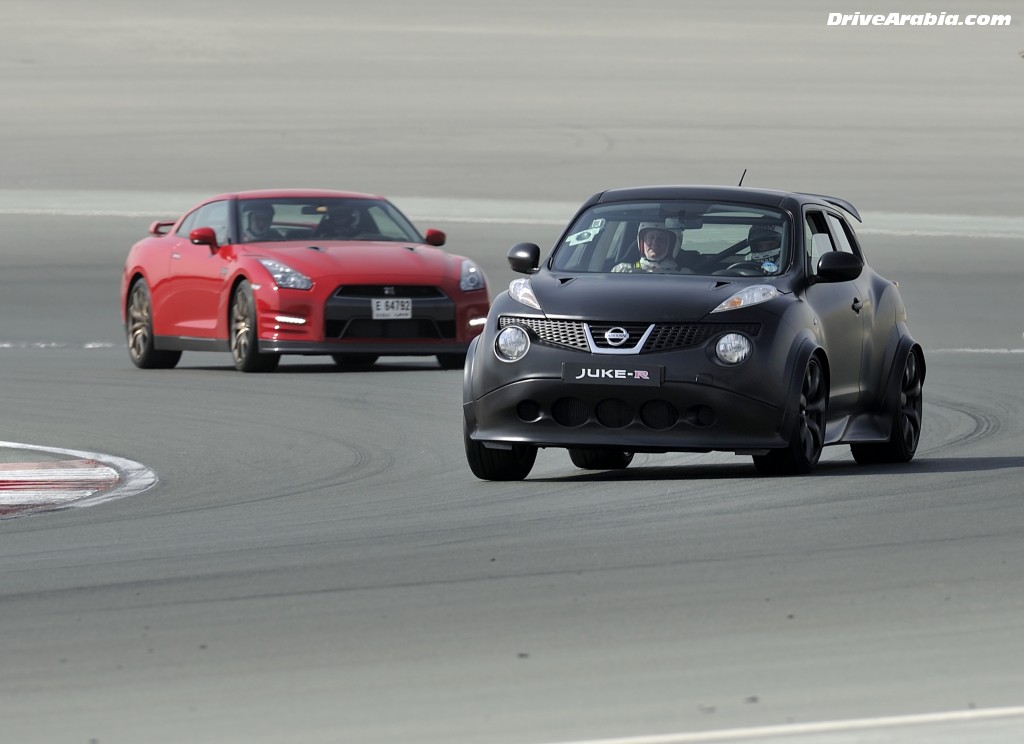 First drive: Nissan Juke-R, 370Z and GT-R 2012 | DriveArabia