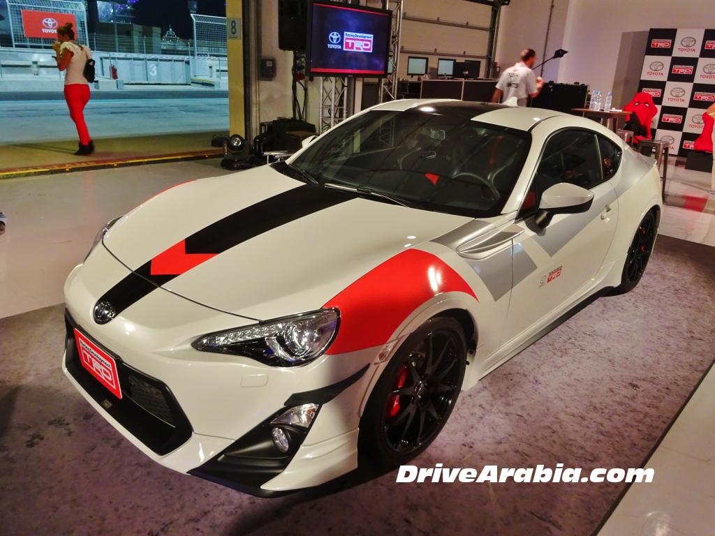 TRD packs for 2015 Toyota Aurion, Yaris, Corolla and 86 now in UAE ...