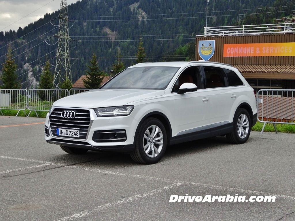 First drive: 2016 Audi Q7 in Switzerland | DriveArabia