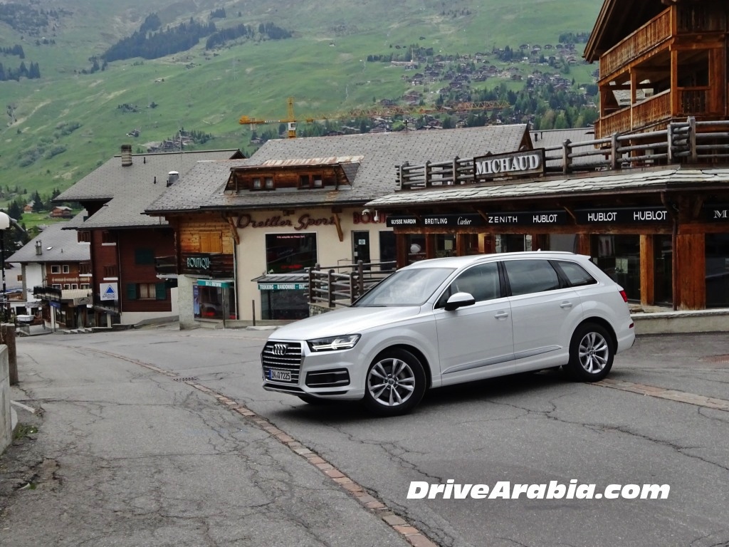First drive: 2016 Audi Q7 in Switzerland | DriveArabia
