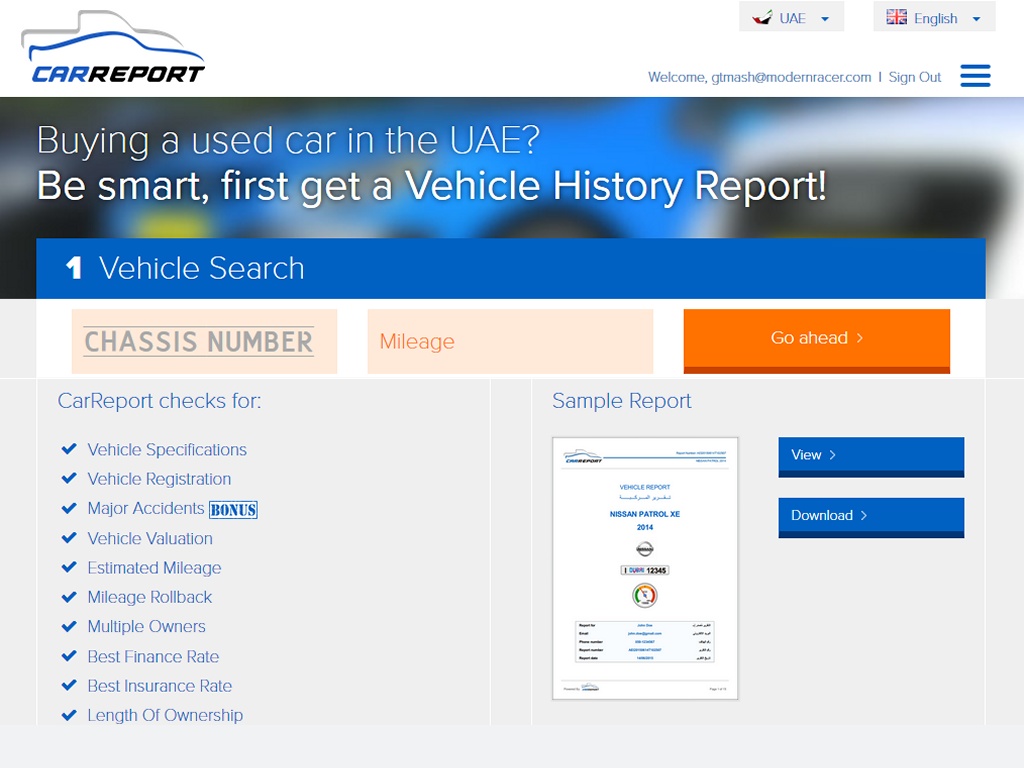 Product review: We test if CarReport, UAE’s version of CarFax, is worth ...