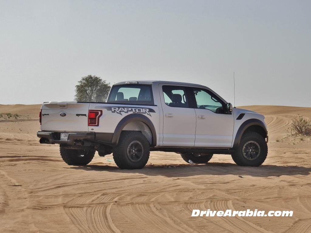 So we got a 2017 Ford F-150 Raptor | DriveArabia