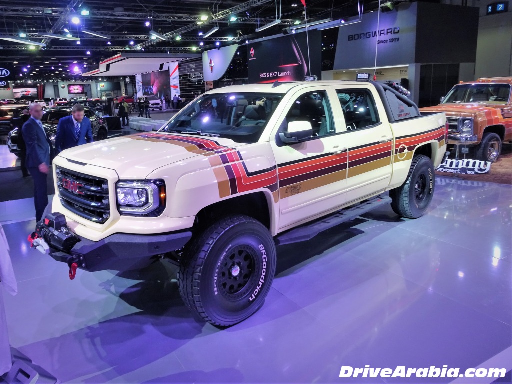 2018 GMC Sierra Desert Fox GCC-exclusive concept at Dubai Motor Show ...