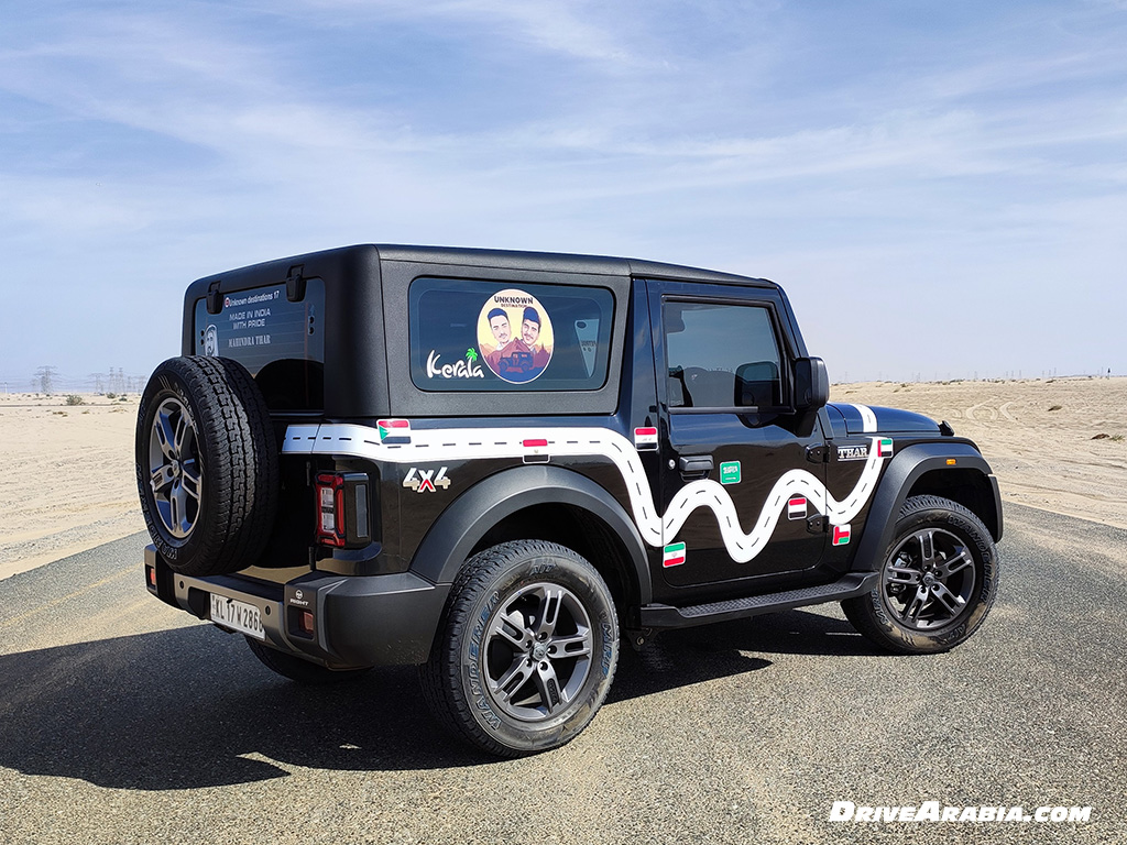 White Mahindra Thar Modified MAHINDRA THAR