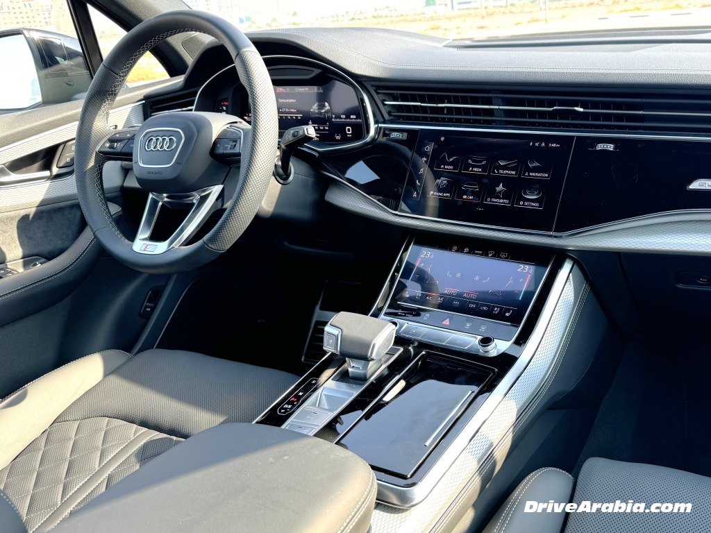 2024 Audi Q7 55 S-Line Review | DriveArabia